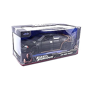 Jada Fast & Furious 1:24 2006 Dodge Charger Heist Car Die-cast Car, Toys for Kids and Adults