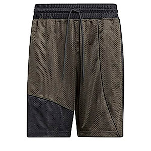 adidas Men's Creator 365 Basketball Shorts 3.0, Utility Grey, Small