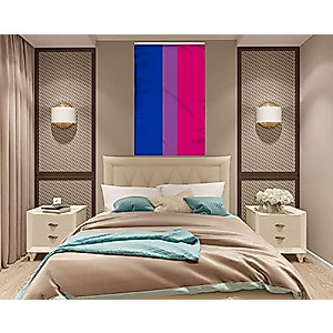 Bisexual Pride Flag (3x5 Feet) - Vivid Color and Fade Proof - Canvas Header and Double Stitched