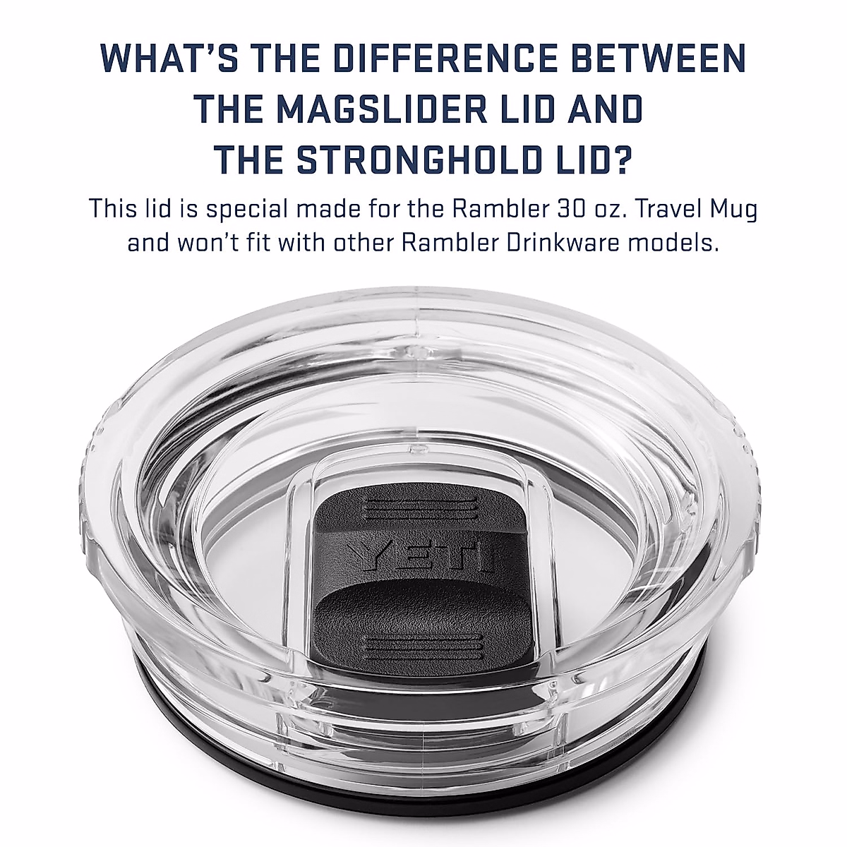 YETI Rambler 30 oz Travel Mug, Stainless Steel, Vacuum Insulated with Stronghold Lid, Big Wave Blue