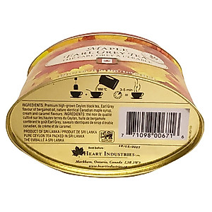 CANADA TRUE premium Ceylon Black Tea -25 Tea Bags 50g Can Package (Maple Earl Grey Tea)