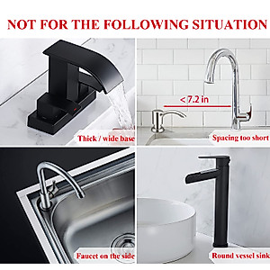 YATOISUR Silicone Faucet Splash Guard - 14.4” x 5.4” Sink Splash Guard - Faucet Water Catcher Mat with Sink Mat & Soap Dish & Sponge Holder 3 in 1 for Kitchen, Farmhouse, Bar & RV (Clear)