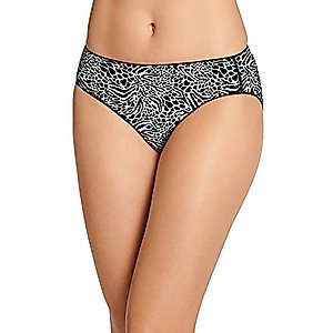 Jockey Women's Underwear No Panty Line Promise Tactel Bikini, Mixed Animal, 7