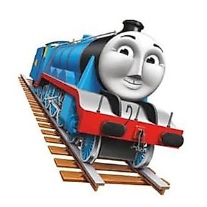 4 Inch Gordon No. 4 Big Blue Engine Thomas The Tank Engine & Friends Removable Wall Decal Sticker Art Home Decor 4 1/2 inches Wide by 4 1/2 inches Tall C