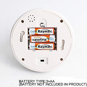 Lebote (4 Pack) Fake Dummy Security Camera CCTV Dome Camera with Flashing Red LED Light Dummy Surveillance Camera Outdoor Indoor Use for Home Security