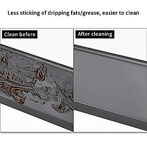 X Home 17-Inch Heavier Flavorizer Bars Replacement for Weber Genesis II E-310 E-315 S-335, Genesis II/LX 300 Series (2017 and Newer) Grill Parts, Porcelain-enameled, 5-Pack