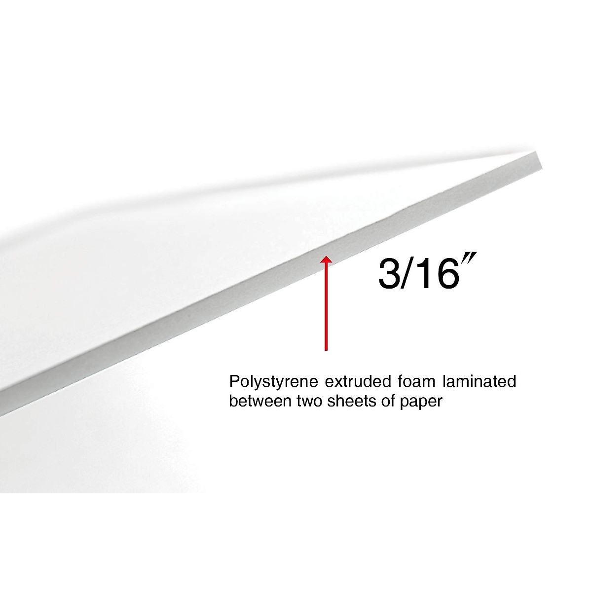 Union Premium Foam Board 30 x 40 x 3/16" 10-Pack : Matte Finish High-Density Professional Use, Perfect for Presentations, Signboards, Arts and Crafts, Framing, Display (White, 30x40)