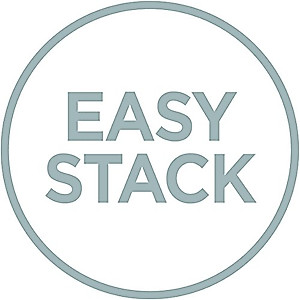 Click Clack Pantry Canister 0.6, 1.6, 3.3-Quart, Set of 3