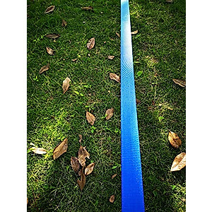 TUAHOO 600lbs Ninja Obstacle Course for Kids Backyard - Ninja Training Obstacles 50' Slackline Kits - Outside Line Ninja Kids Playset with Swings, Monkey Bars, Gym Rings, Rope Ladder, Climbing Net