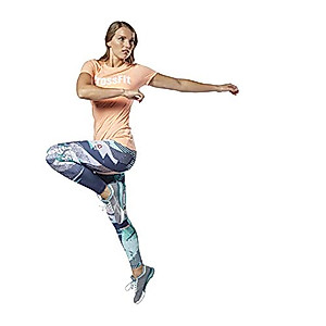 Reebok Crossfit Forging Elite Fitness Speedwick Tee, Sunglow, Large