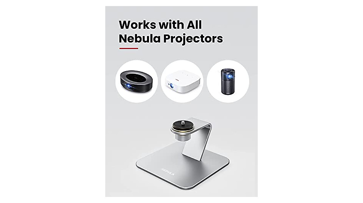 Anker NEBULA Capsule Max Mini Projector with Adjustable Stand ...