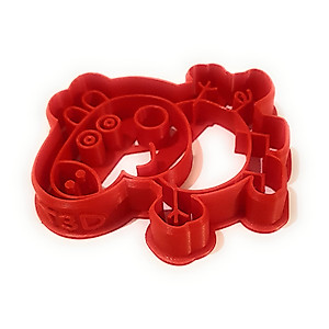 T3D Cookie Cutters Peppa George Cookie Cutter, Suitable for Cakes Biscuit and Fondant Cookie Mold for Homemade Treats