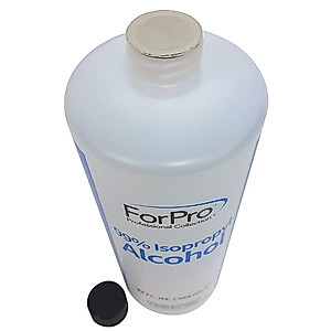 ForPro 99% Isopropyl Alcohol (IPA), Pure & Unadulterated Concentrated Alcohol, 32 Ounces