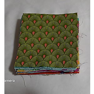 Tula Pink Fabric Scraps Pack for Crumb/Scrappy Quilting 100% Cotton