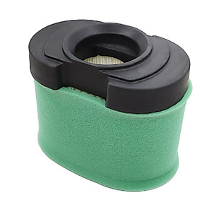 792105 276890 Air Filter Cartridge for Briggs & Stratton 593435 593240 407777 40G777 40H777 445667 445877 44H777 Engine fit John D Lawn Mower Air Cleaner Z425 GY21057 MIU11515 MIU11517, 2 Pack