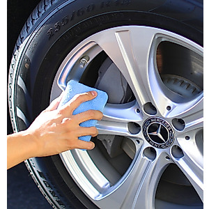 Simple Houseware Microfiber Ultra-Soft Applicator Foam, Blue, 8-Pack