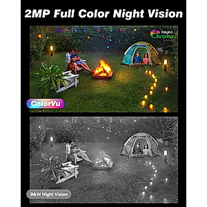 ANNKE 8CH Security Camera System, 3K Lite Surveillance DVR with 4 x 1080P Wired CCTV IP66 Cameras with Full Color Night Vision, AI Human/Vehicle Detection, Remote Access, 1TB Hard Drive