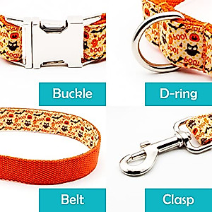 Personalized Dog Collar with Bowtie, Classic Custom Engraved Collar with Customized Text for Large Medium Small Dogs (Pink Bubble)