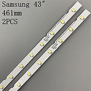 SENHE 2 PCS 28 LED Strip Light Strip Fit for Samsung 43 "TV UE43NU7100U AOT_43_NU7100F_2X28_3030C BN44-00947A UE43NU7120U
