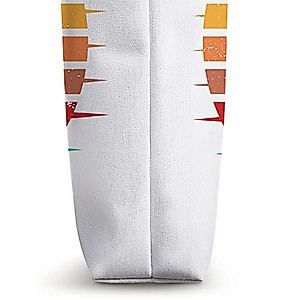 Autism Awareness Sunset Puzzle Vintage 70s 80s 90s Autism Tote Bag