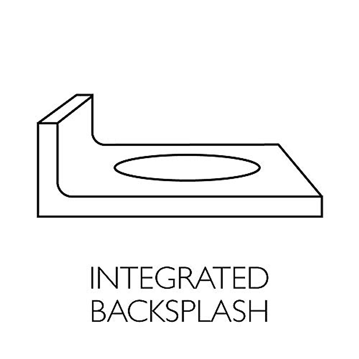 31 Inch Cultured Marble Vanity Top with Backsplash, Improved Package, Ivory – Design House, 586289