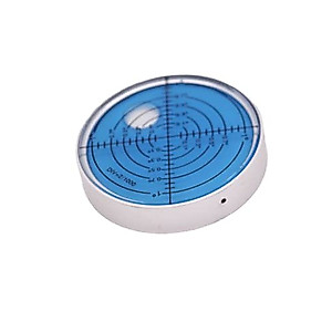 Universal Luminous High Precision 6'/2 Bubble Level, Durable Horizontal Round Bubble Spirit level, 2.36" 60mm, with Magnetic Base for Professional Measuring,Thinckness12mm (Magnetic)