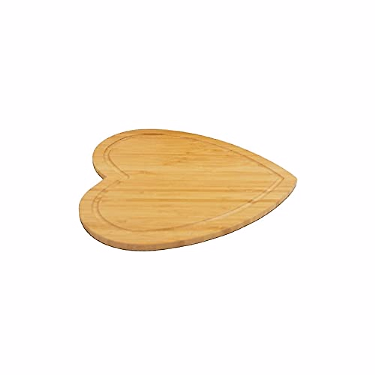 SKIMT Chopping Board 28x31.6cm Heart Shaped Cutting Board Cheese Board Double Sides Available Bamboo Cake Contanier Fruit Tray Cooking Blocks
