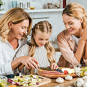 KITEISCAT Acacia Wood Cheese Board Set, Charcuterie Board Set, Cheese Platter Set with Knives and Bowls - Cheese Tray Set, Ideal for Wedding, Housewarming, Birthday, Anniversary