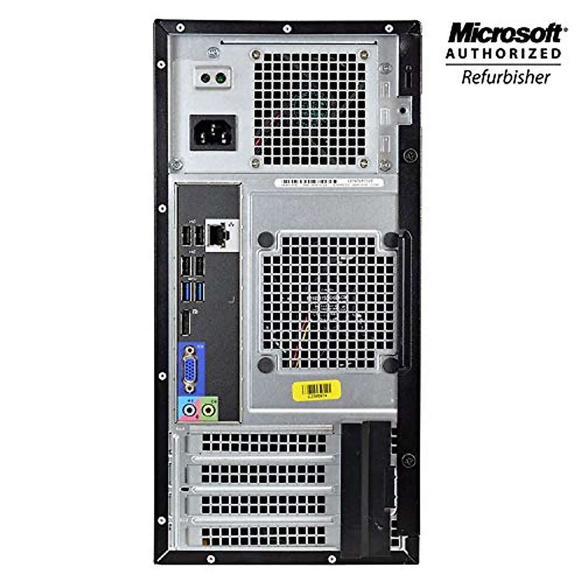 Dell Optiplex 3020 Tower Gaming Desktop Computer - Core Intel i7 4770 3.4 GHz, 8GB RAM, 512GB SSD, NVIDIA GT 1030 2GB DDR5, Keyboard, Mouse, Wireless WiFi, Windows 10 Home 64-bit(Renewed)