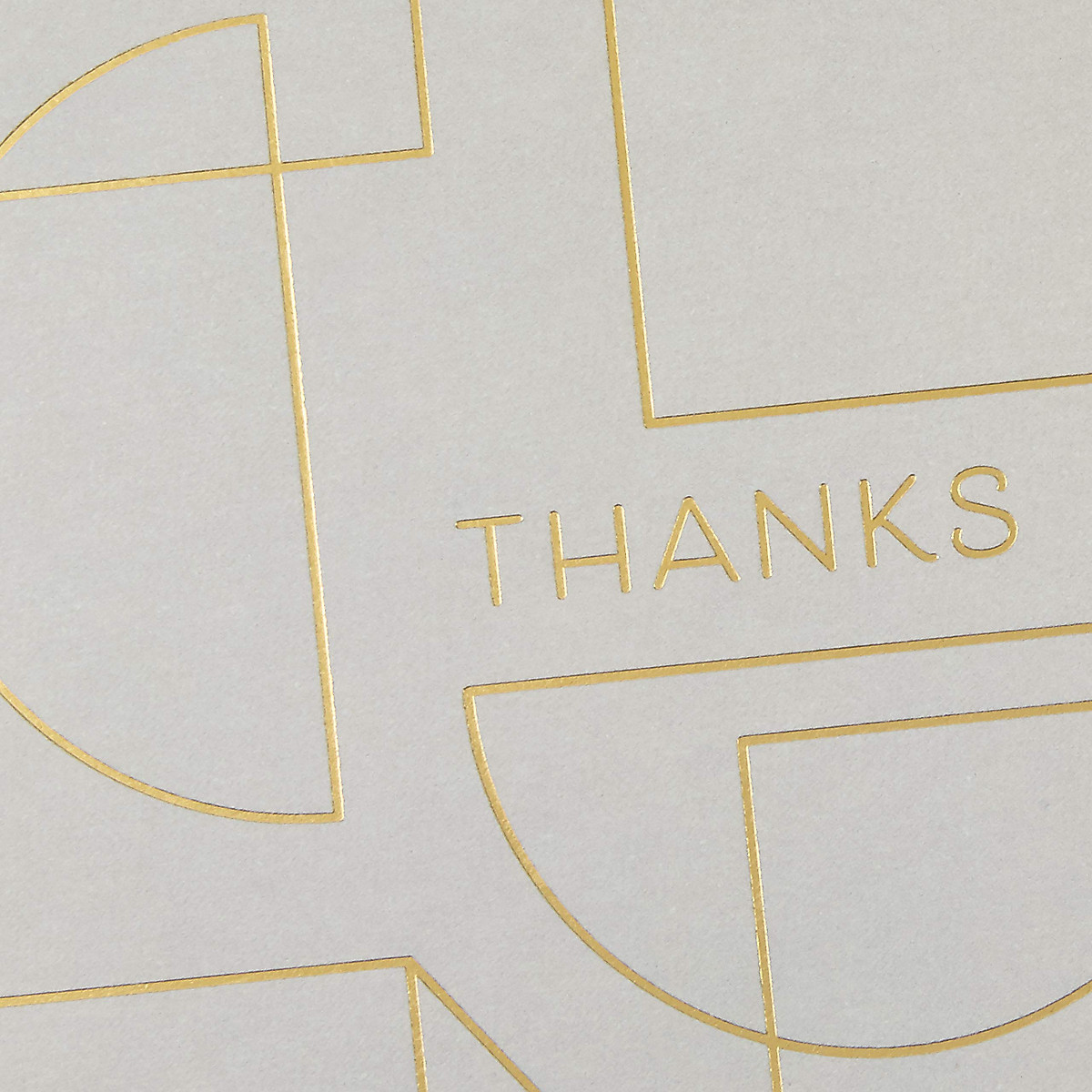 Hallmark Thank You and Blank Cards Assortment, Geometric Gold (24 Cards with Envelopes for Baby Showers, Wedding, Bridal Showers, All Occasion)