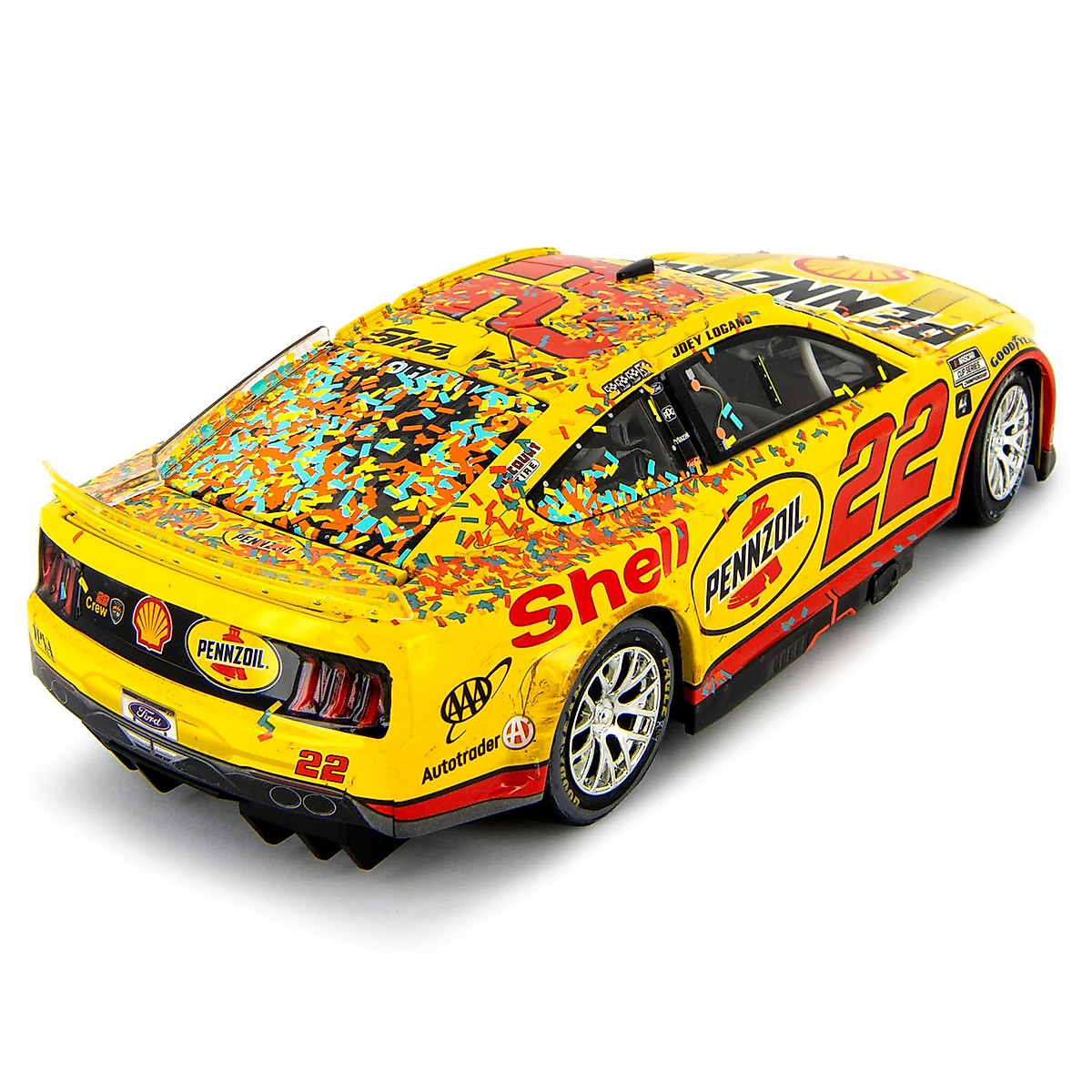 Lionel Racing Joey Logano Autographed 2022 Phoenix Championship Raced Version Diecast Car 1:24 Scale