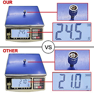 onelinkmore SMA to N Adapter Kit 4 Type RF Connectors N Male/Female to SMA Female/Male Wi-Fi Adapter SDR Connectors …