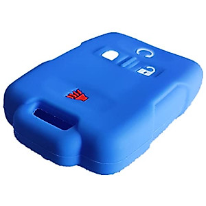 Smart Key Fob Cover Remote Case Keyless Protector Jacket for Chevrolet Silverado Colorado M3N32337100 13577770 13577771 GMC Sierra Yukon Cadillac