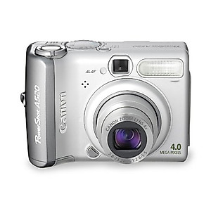 Canon Powershot A520 4MP Digital Camera with 4x Optical Zoom (OLD MODEL)