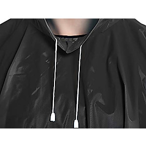 ANTVEE Reusable Adult Rain Ponchos 2 count (Pack of 1) for Women and Men with Drawstring Hood