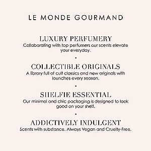 Le Monde Gourmand Latte D'or Eau de Parfum - 1 fl oz (30 ml) - Coconut, Warm, Spicy, Ginger Perfume Notes