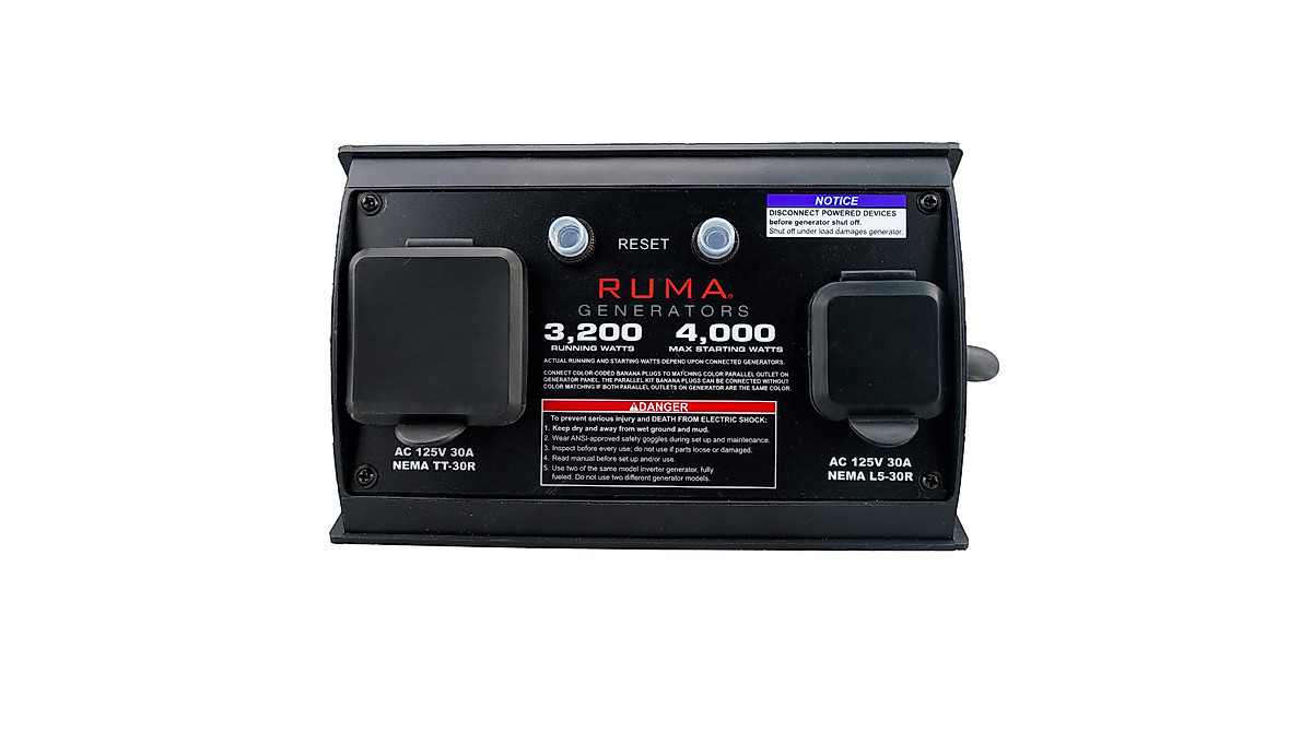 Ruma 30A Parallel Kit: Double Your Inverter Generator Power