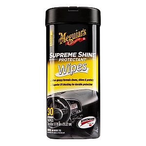 Meguiar's G4000 Supreme Shine Protectant Wipes - 25 Wipes
