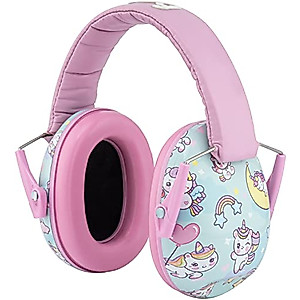 Snug Kids Ear Protection - Noise Cancelling Sound Proof Earmuffs/Headphones for Toddlers, Children & Adults (Unicorns)