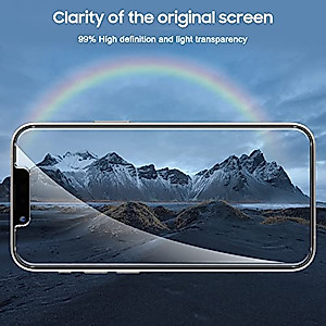 UniqueMe for iPhone 15 Screen Protector - 2 Pack