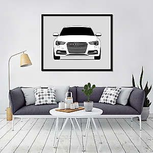 Custom Car Posters Audi S5 Sportback (2012-2016) Print Wall Art Decor Handmade - 8x10" Satin Print (Unframed)