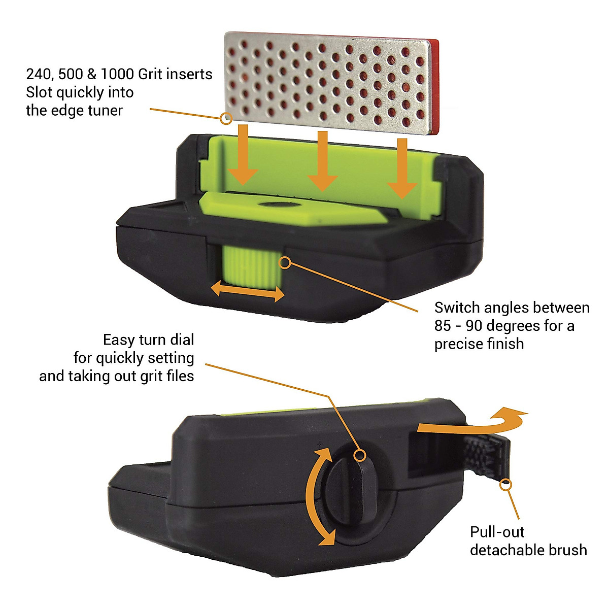 Demon Mechanic Elite X Ski Tuning Kit & Snowboard Tuning Kit with Ski Wax Iron, Ski and Snowboard Wax & Demon Elite X Ski and Snowboard Edge Tuner w/Diamond Files