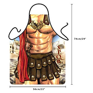 New Hot Man Kitchen Apron Men's Funny Kitchen Apron Creative Cooking Grilling Baking Aprons for Gifts