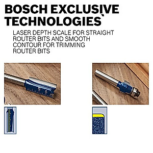Bosch 85206M 3/8 In. x 9/16 In. Carbide Tipped Cove Bit