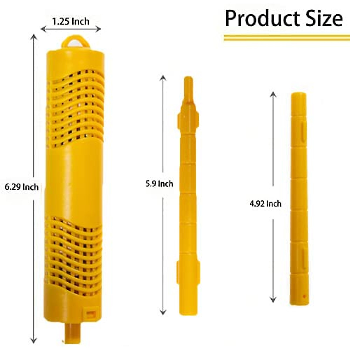 XUSHCL 2 Pack Spa Mineral Sticks Parts Cartridge for hot Tub Swimming Pool Fish Pond Filter, Last for 4 Month(Yellow)