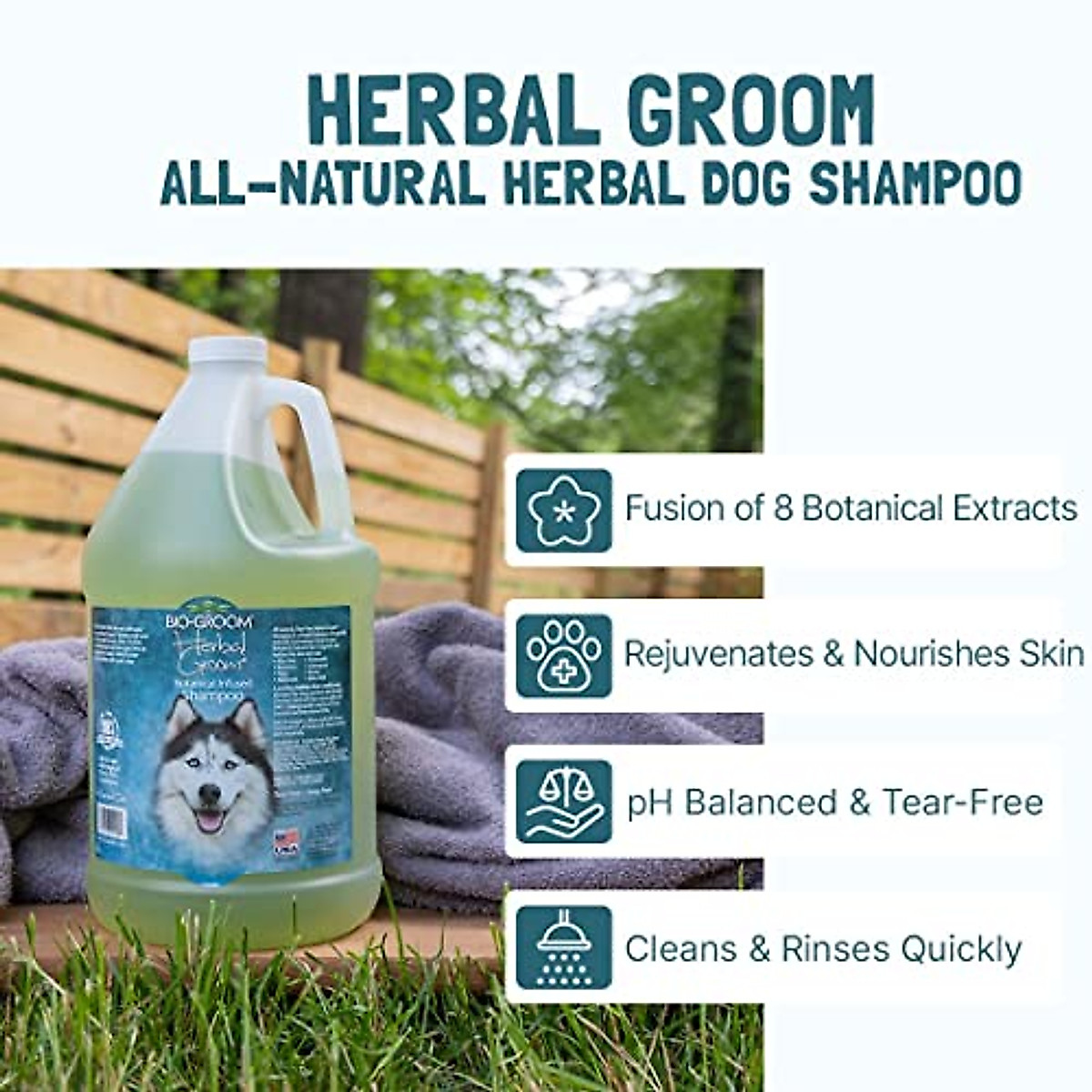 Bio-groom Herbal Groom Shampoo 5 Gallon