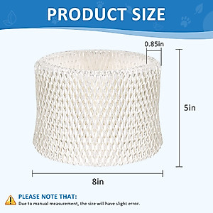 Cenipar HAC-504 Premium Humidifier Filters Replacement for Honey-Well Humidifier Filter HAC-504AW and Filter A Replacement for HCM-350, HCM-500, HCM-600 &Cool Mist Humidifiers 4 Pack