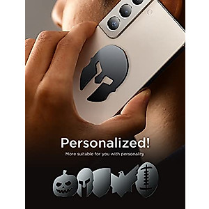 LISEN Metal Plates for Magnetic Car Phone Mount [Halloween Decoration] Metal Plate for Phone Magnet Compatible with All Smartphone and Magnetic Phone Holder for Car