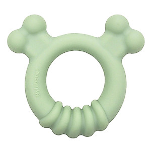 Nylabone Sensory Material Puppy Chew Toy Ring, Toys for Teething Puppies, Chicken Flavor, Small - Up to 25 lbs, 1 Count