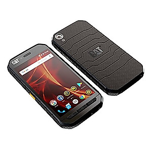 Caterpillar CAT S41 Dual-SIM 32GB Rugged IP68 (GSM Only, No CDMA) Factory Unlocked 4G/LTE Smartphone (Black) - UK/EU Version